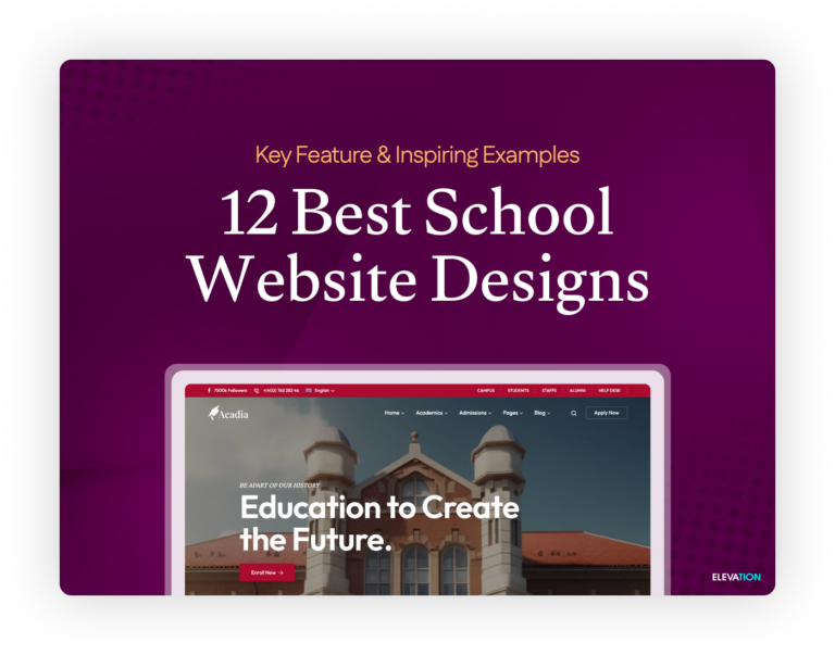 12 Best School Website Designs: Key Features and Inspiring Examples ...